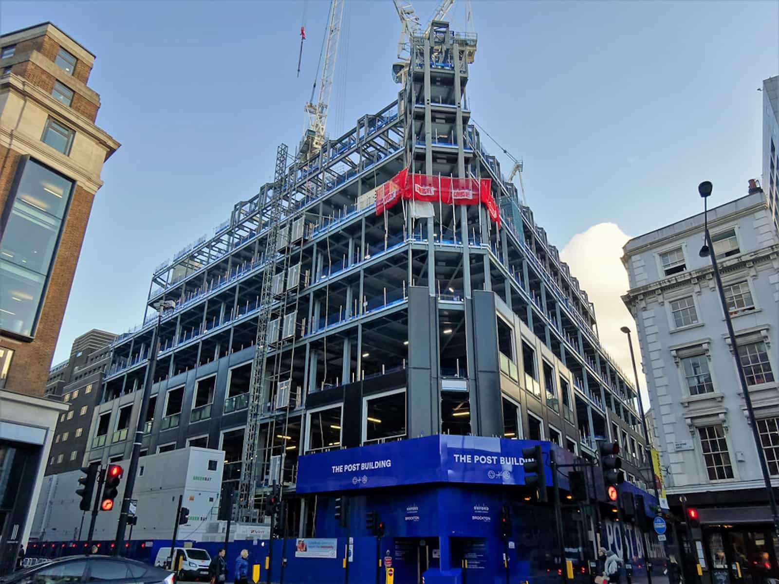 50,000 sq ft of the Post Building pre-let to Rothesay Life - Morgan Pryce